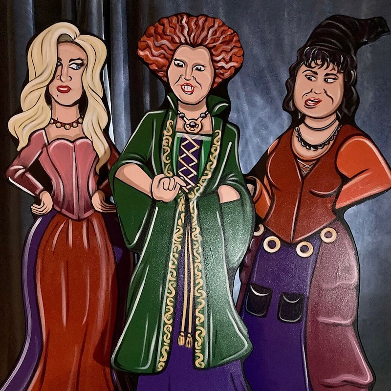 Hocus Pocu Yard Art - Etsy