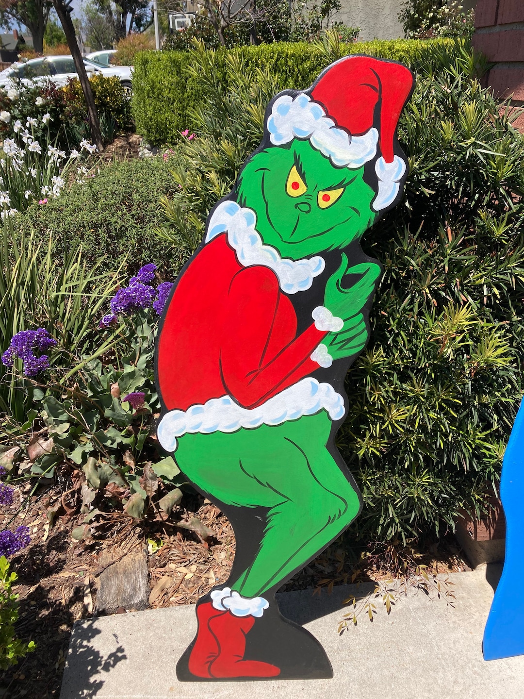 Grinch Stealing Lights - Etsy