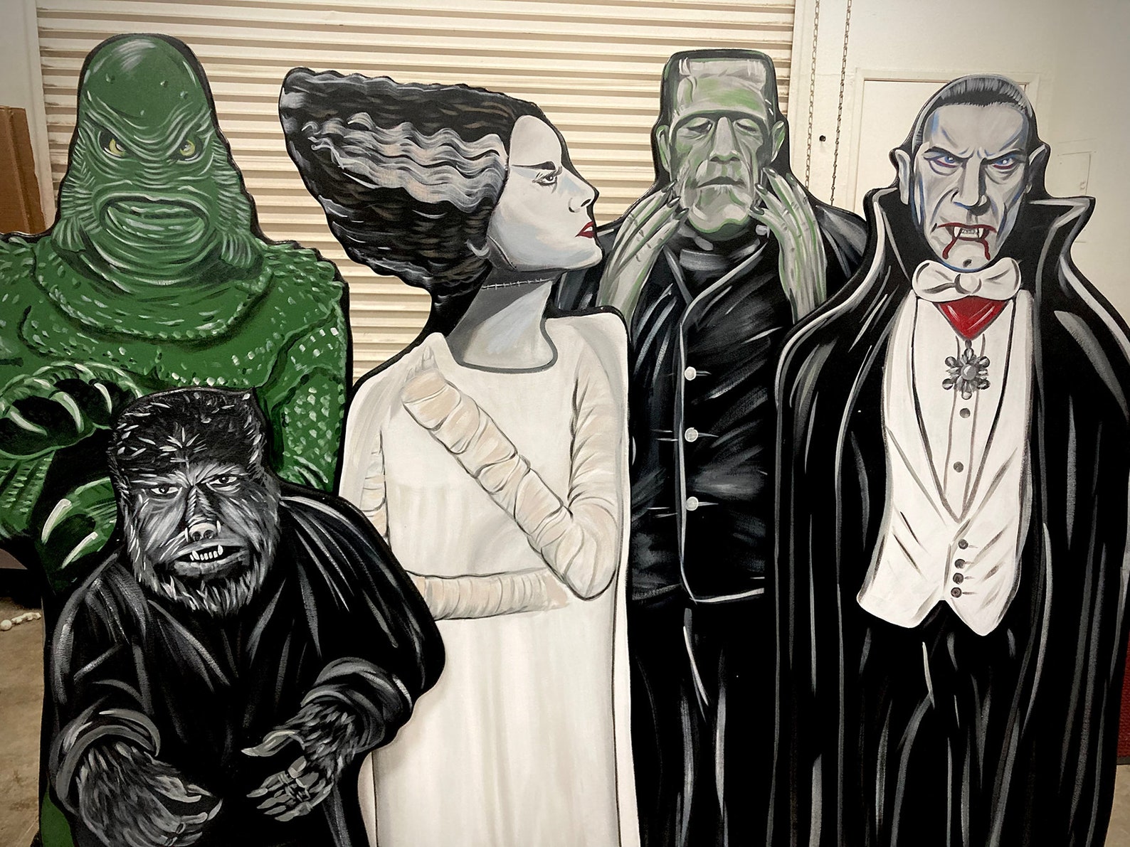 Traditional Monsters Set of 5 - Etsy