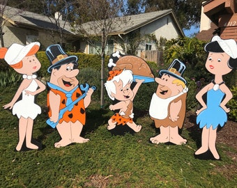 Flintstones Yard Sign - Etsy