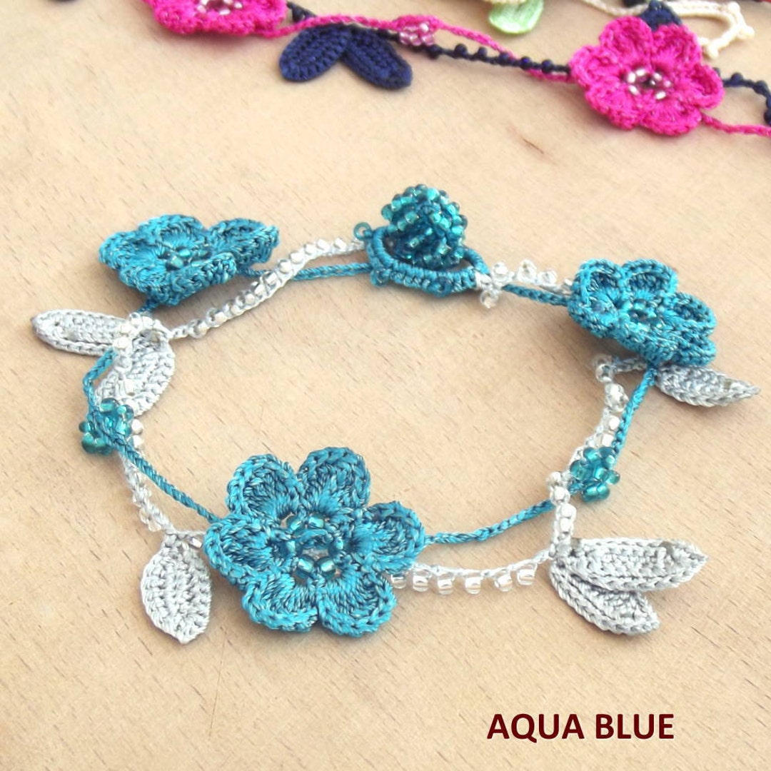Turkish OYA Lace - Bracelet - Mary *4 Colors - Etsy