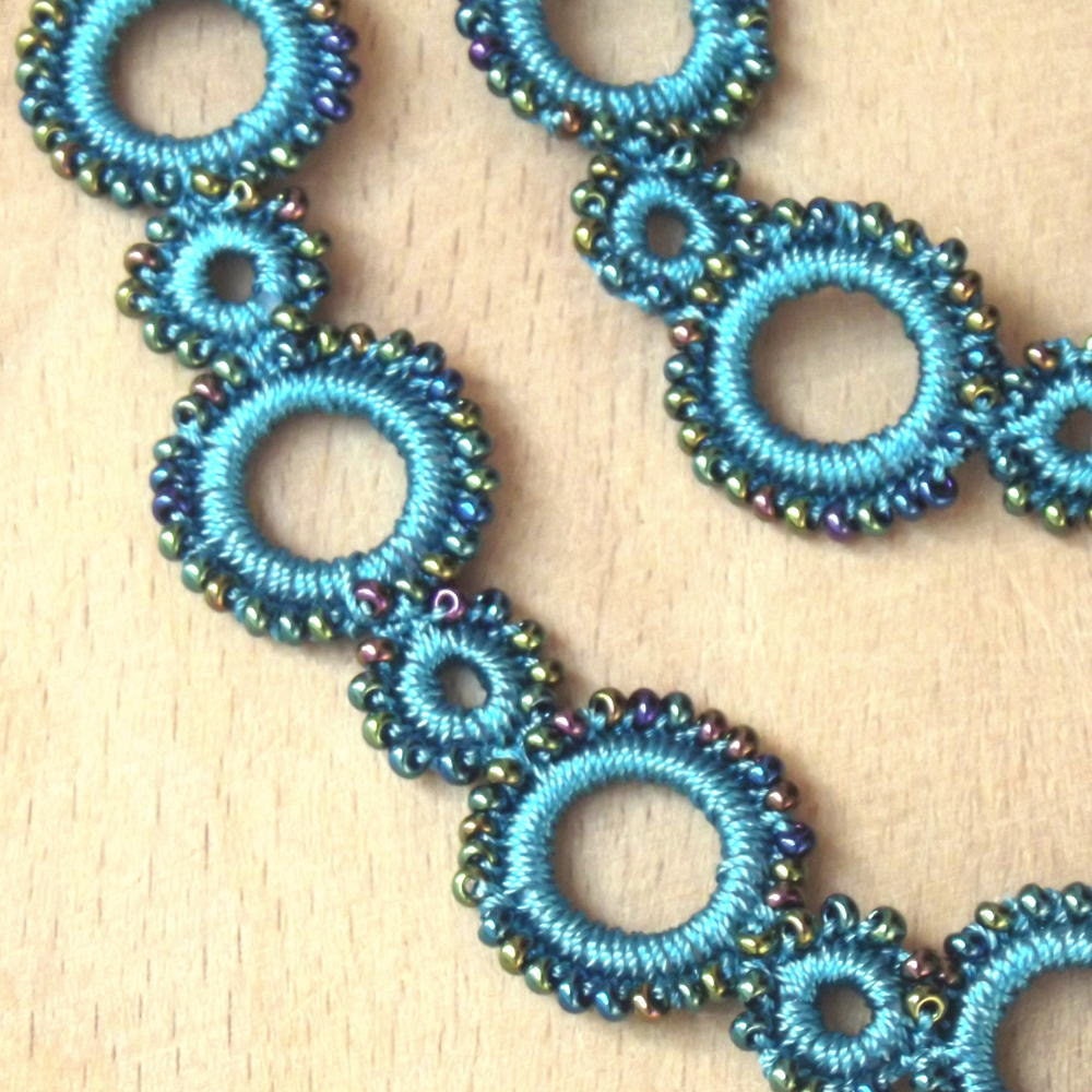 Turkish OYA Lace - Necklace - Ring *8 Colors / Crocheted Jewelry ...