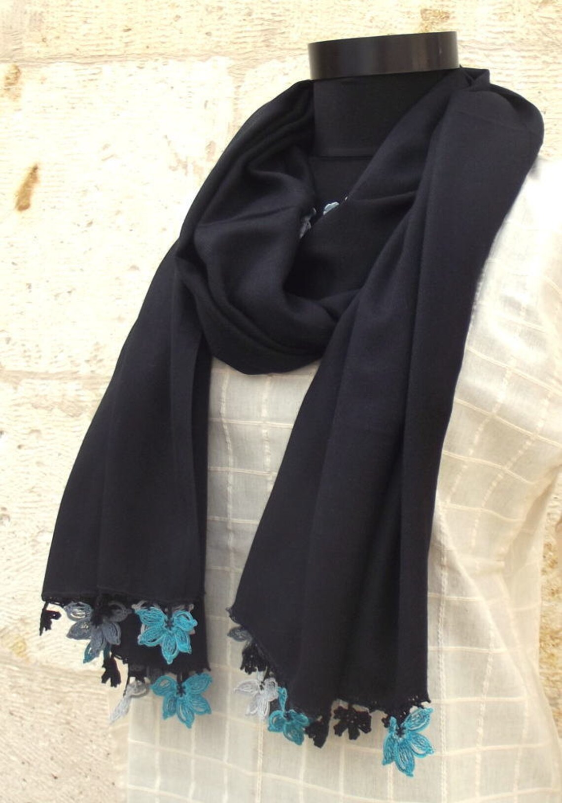 Turkish OYA Lace Pashmina Stole Scarf Shawl for Her Gift - Etsy