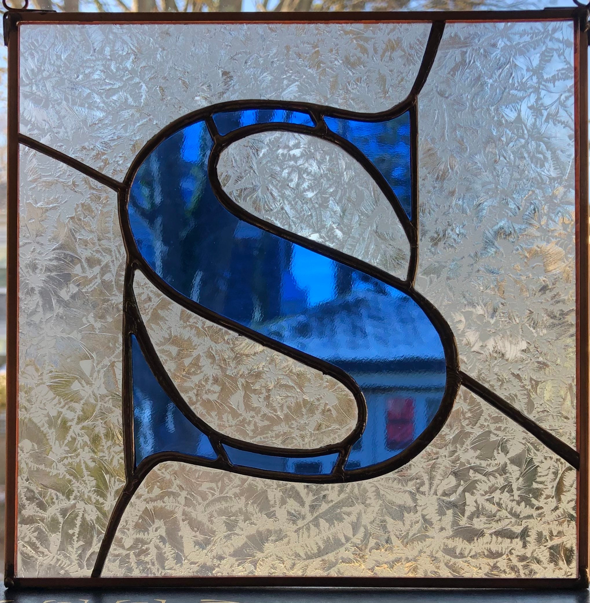 Old Stained Glass Patterns Letter S
