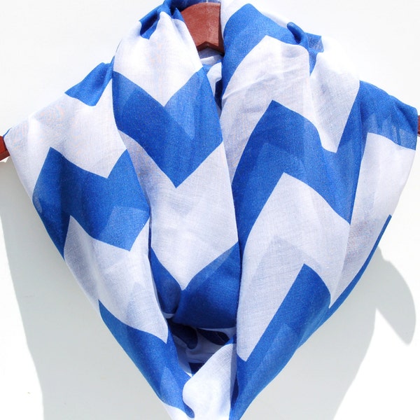 Chevron Infinity Scarf - Etsy
