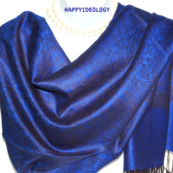 Cobalt Blue Scarf - Etsy