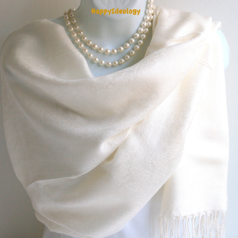 White Shawl - Etsy