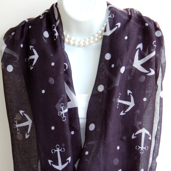 Nautical Scarf - Etsy