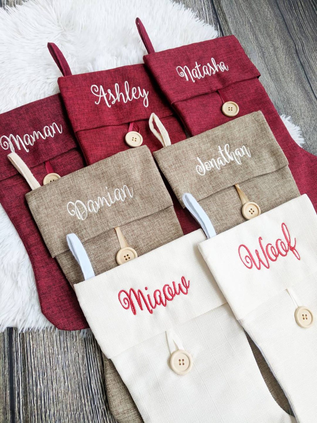 Christmas Stockings Personalized Christmas Stocking - Etsy