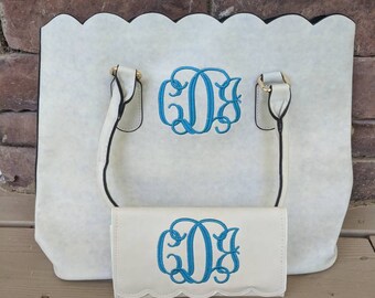 Monogram purse | Etsy
