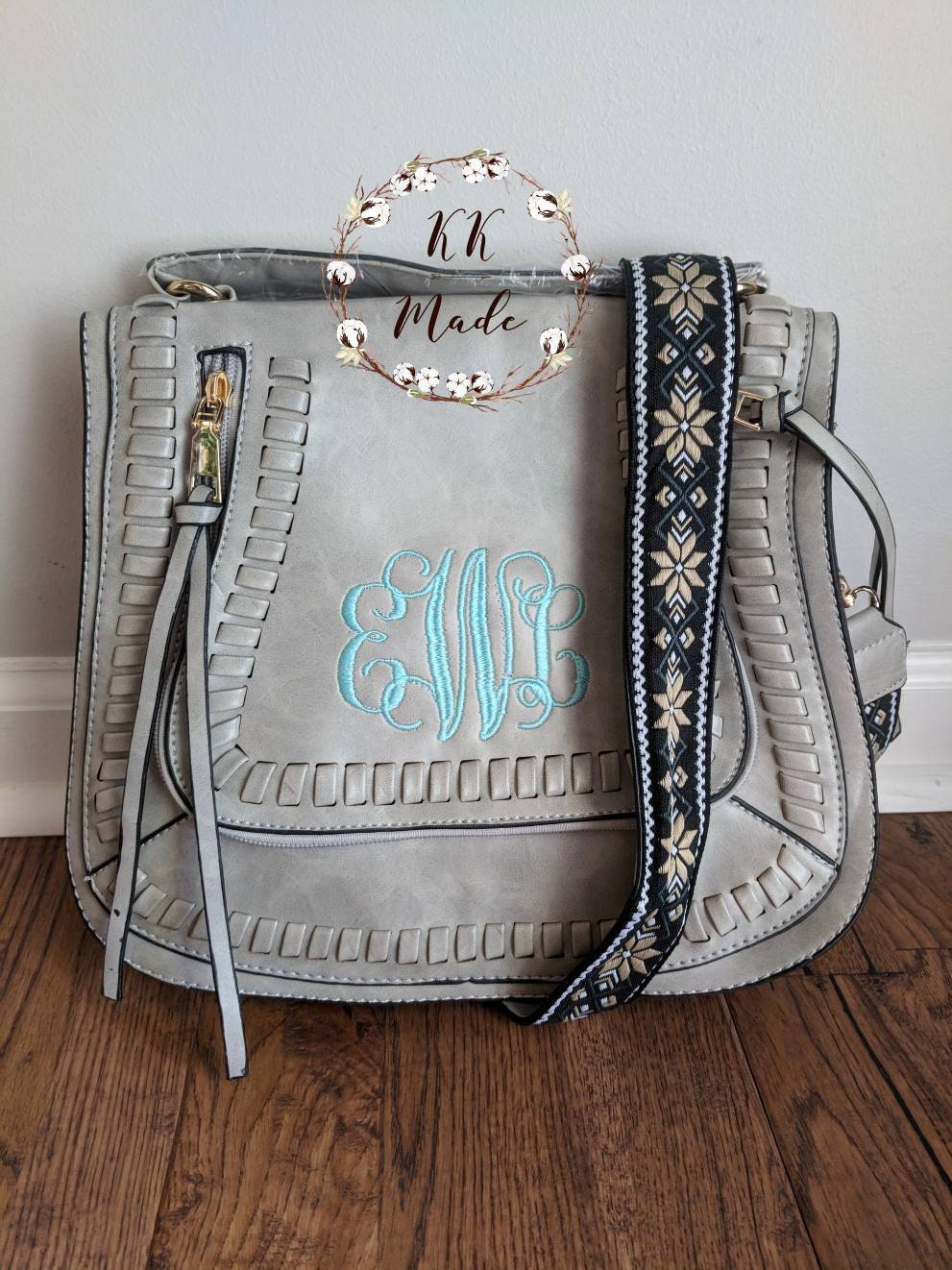 Monogrammed Bag Monogrammed Purse Monogrammed Wallet | Etsy