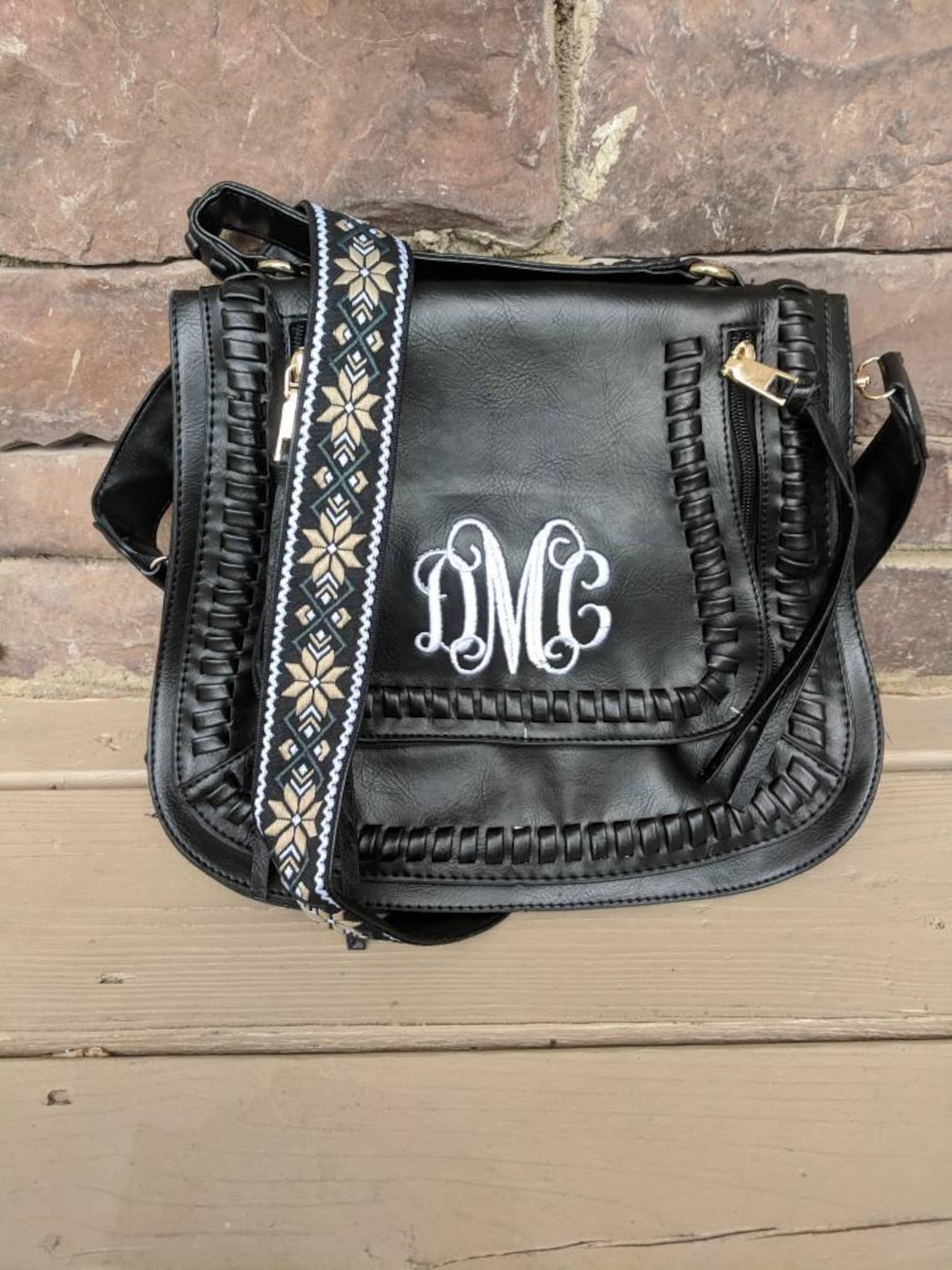 Monogrammed Bag Monogrammed Purse Monogrammed Wallet | Etsy