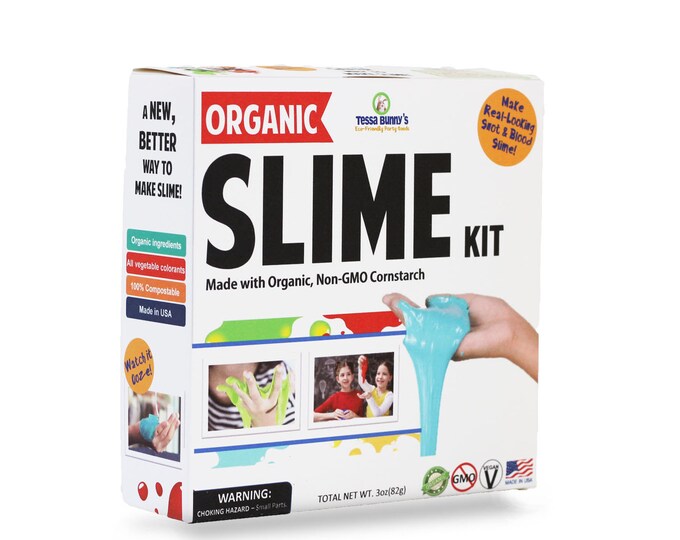 Organic Slime DIY Starter Kit - Etsy