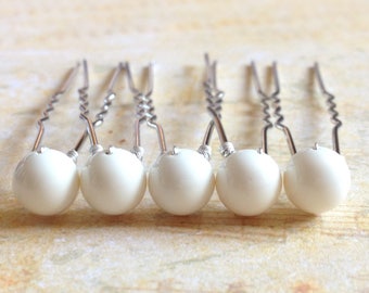 White bobby pins | Etsy