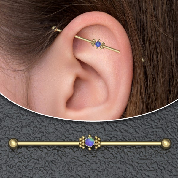 Ear Barbell - Etsy