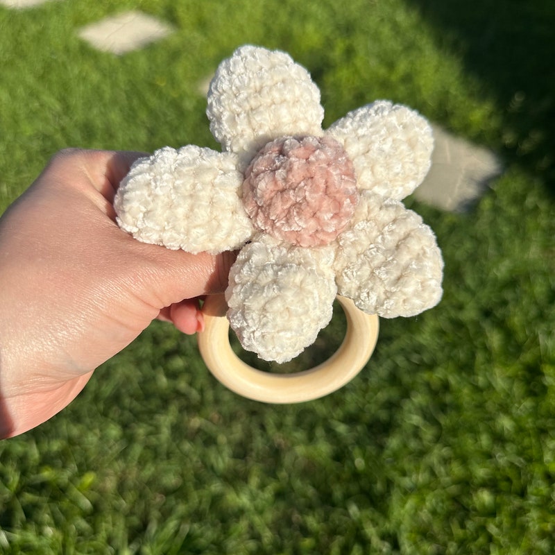 Flower Rattle - Etsy