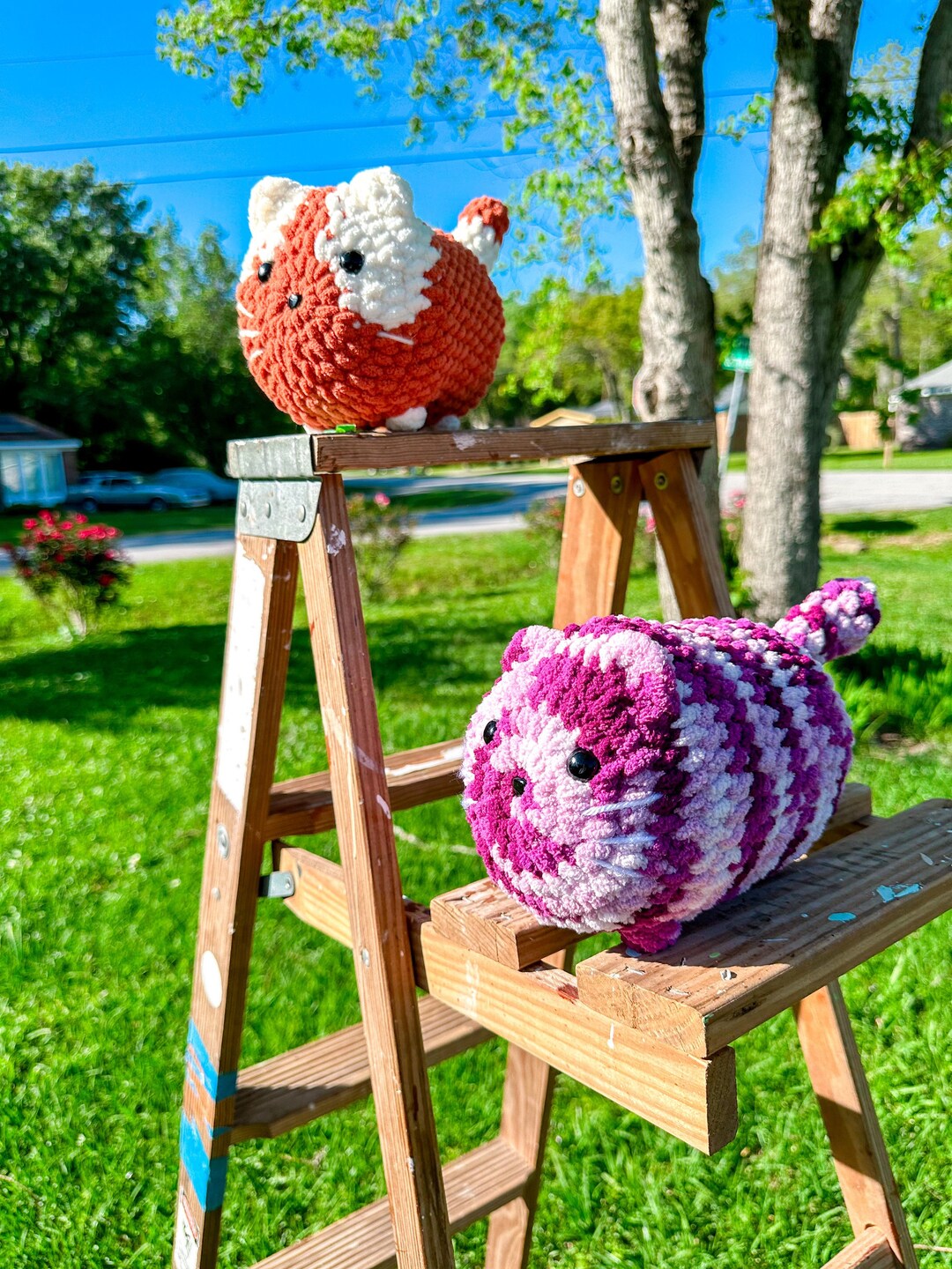 Cat Loaf Plushies | Crochet Cat Snuggler - Custom Orders - Etsy