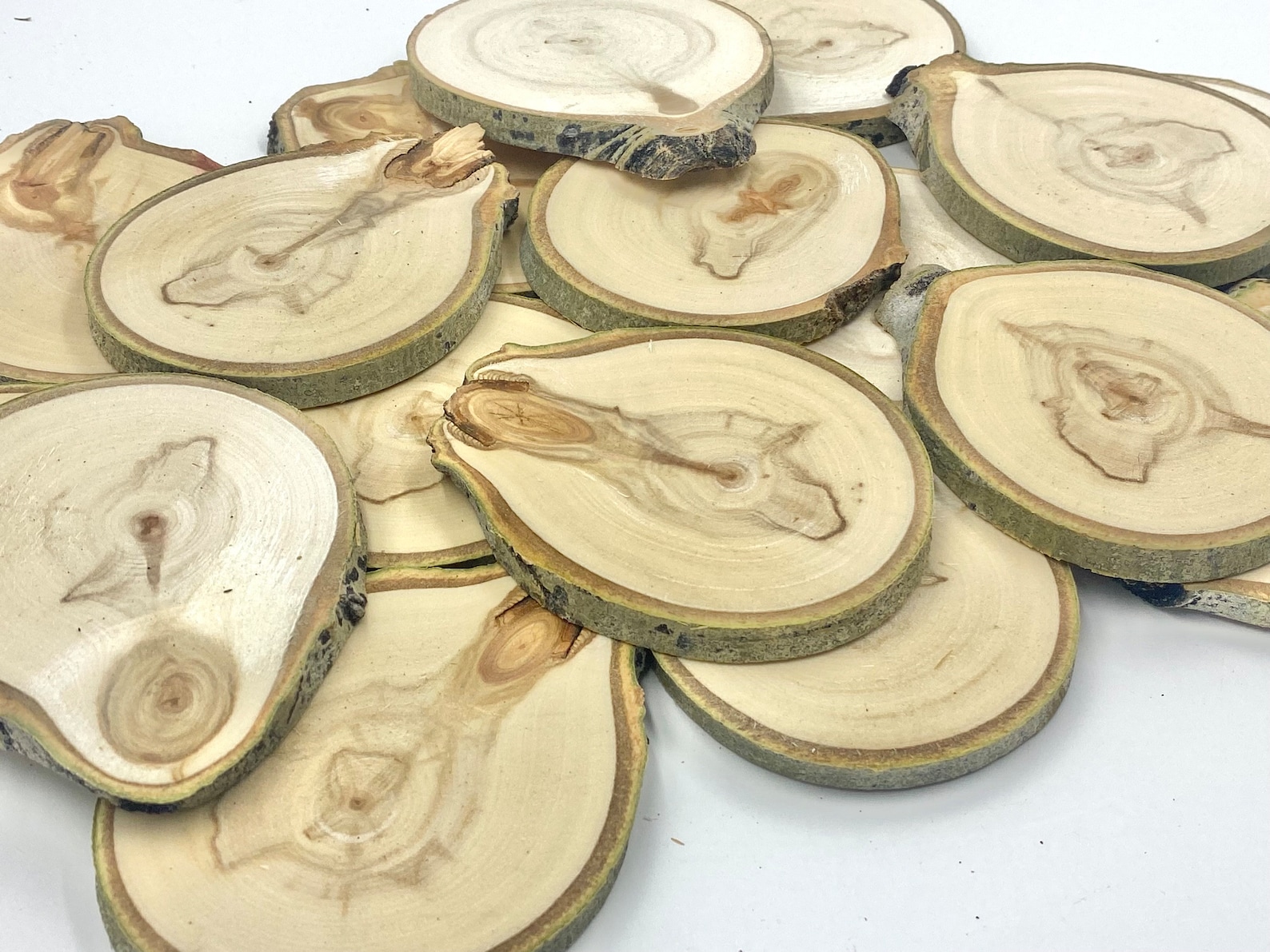 Aspen Wood Unique Shaped Wood Slices - Odd Shaped Wood - Wood Burning ...