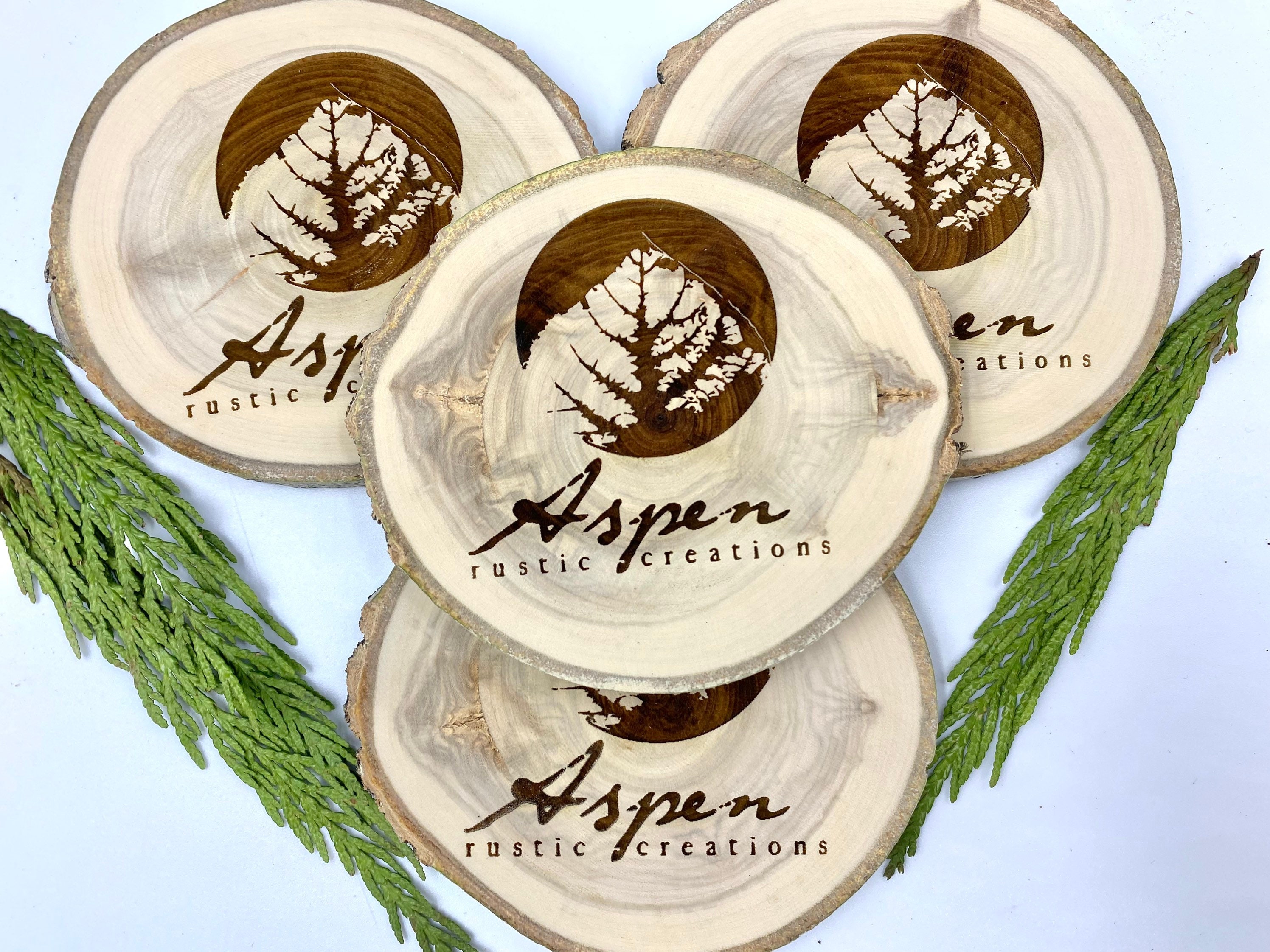 Custom Personalized Logo Coasters Business Marketing - Etsy