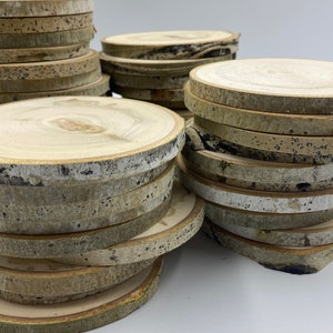 Rustic Wood Discs - Etsy