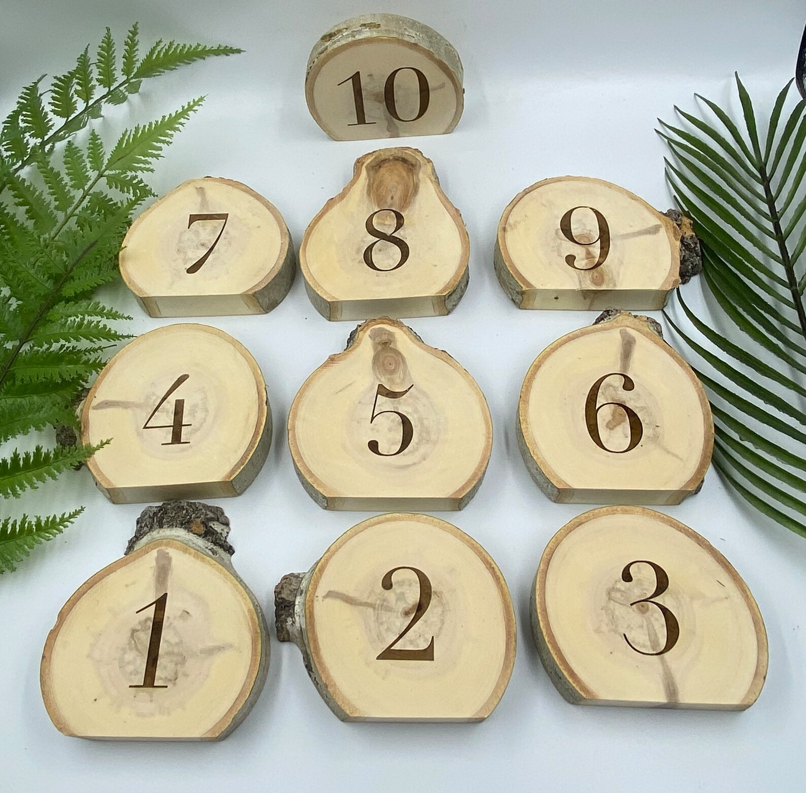 Wedding Decor Table Numbers Table Number Wedding Wood - Etsy