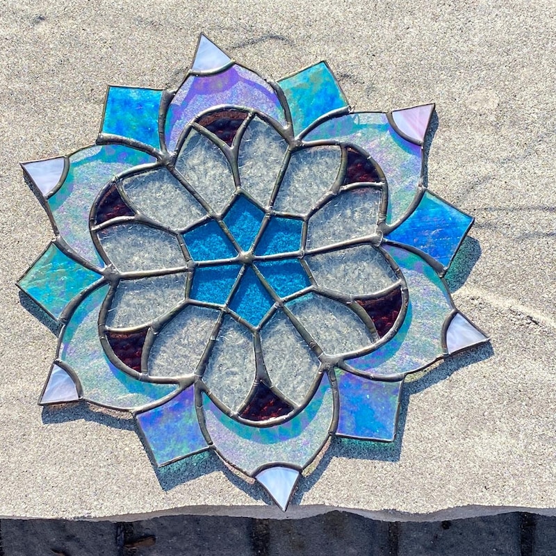 Stained Glass Mandala - Etsy