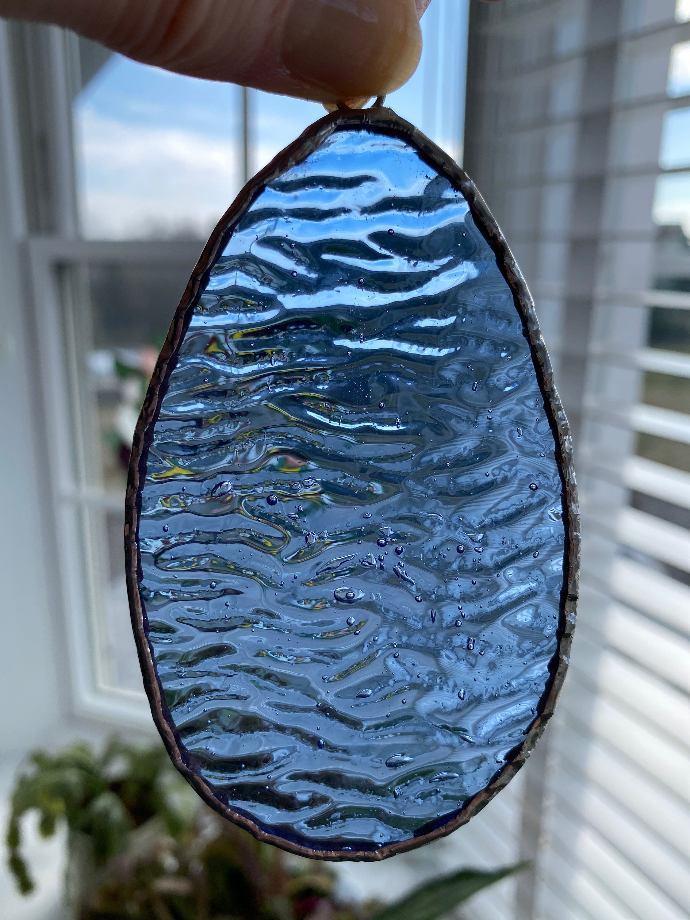 Stained Glass Egg - Etsy
