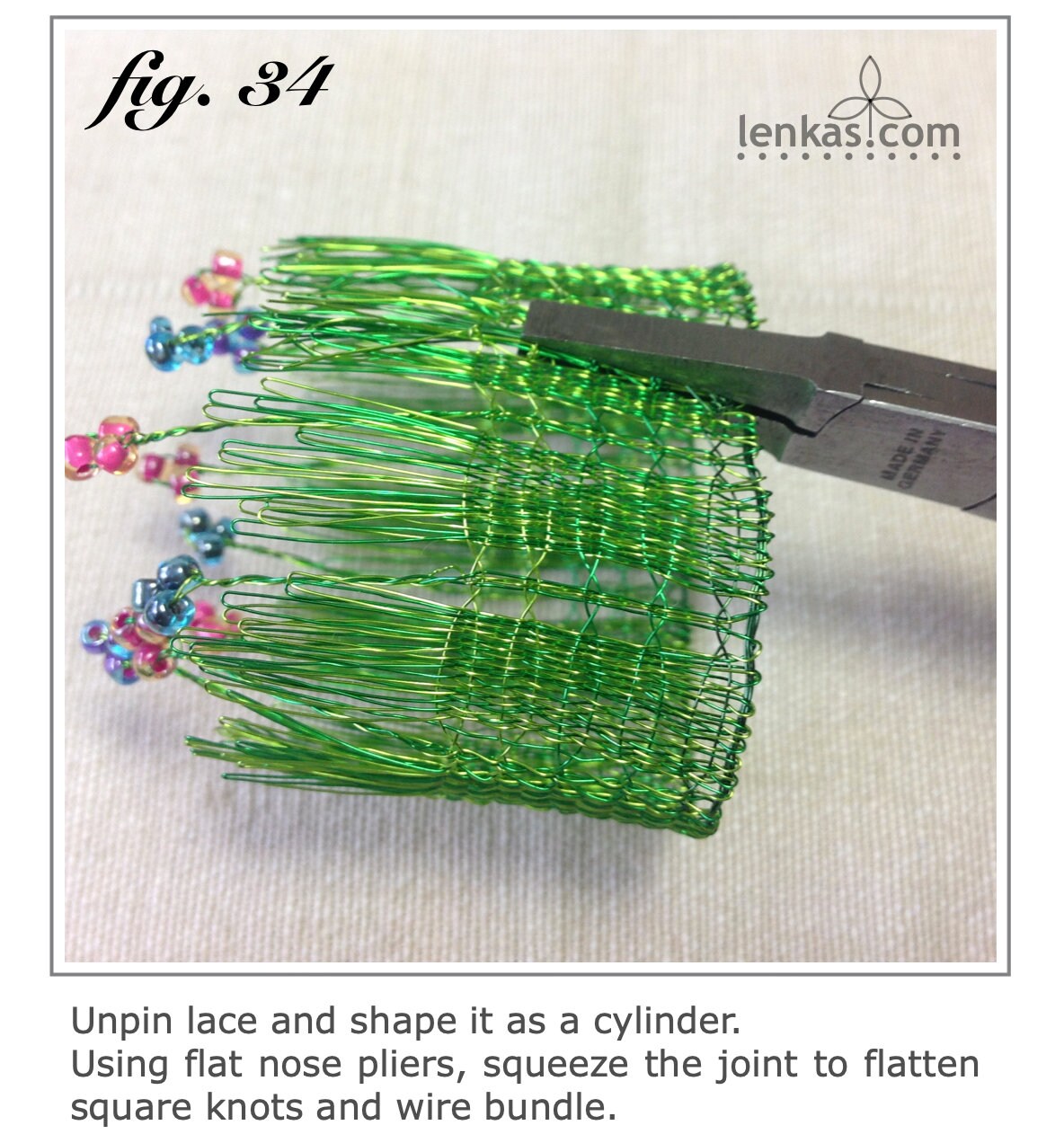 Spring Garden Pattern & Tutorial for Wire Lace : - Etsy Canada