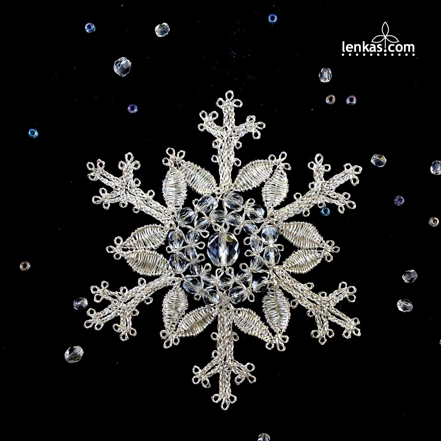 Snowflake Pattern & Tutorial for Wire Lace : Step-by-step - Etsy Canada