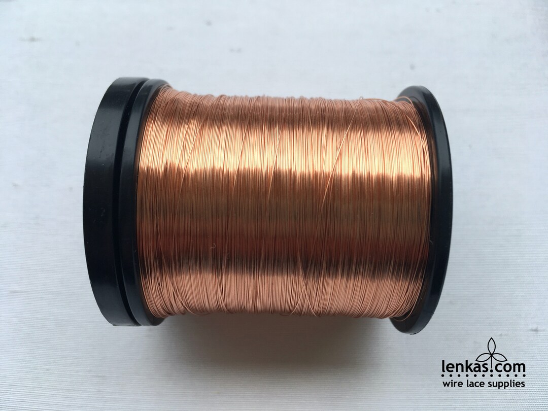 Copper Wire 0.2 Mm (AWG 32), Coated- 1 SPOOL - Choose From Two Sizes ...