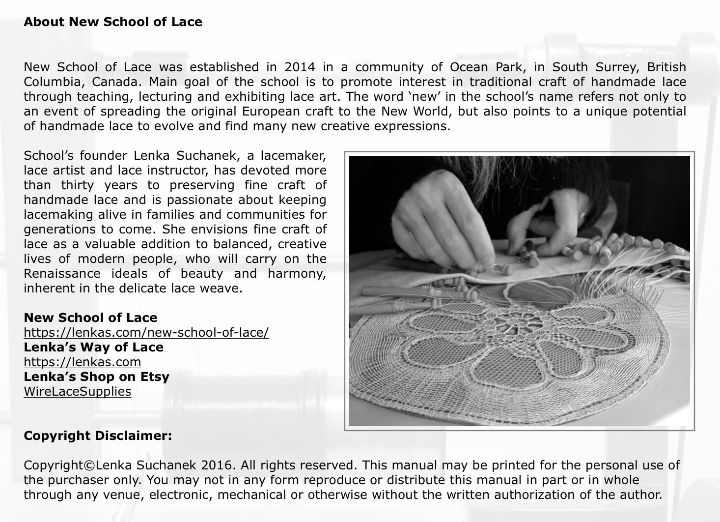 Wire Lacework Lenka's Introduction to Bobbin Lace in - Etsy Canada
