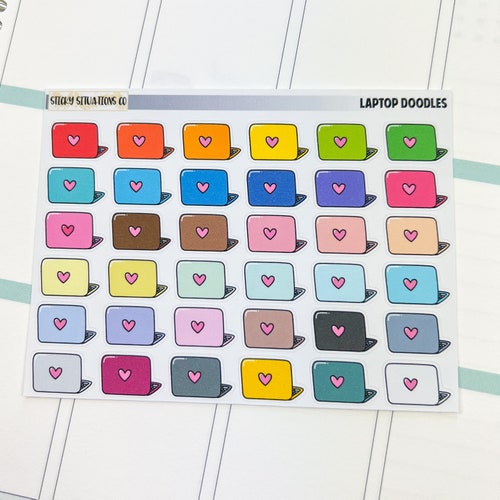 27 Cute Oodles of Doodles Planner Stickers - Etsy