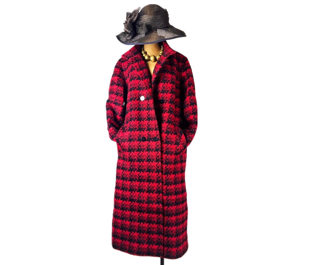 Beautiful /vintage Long Wool Coat /made in France - Etsy