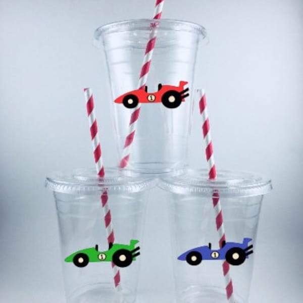 Custom Race Car Cups - Etsy