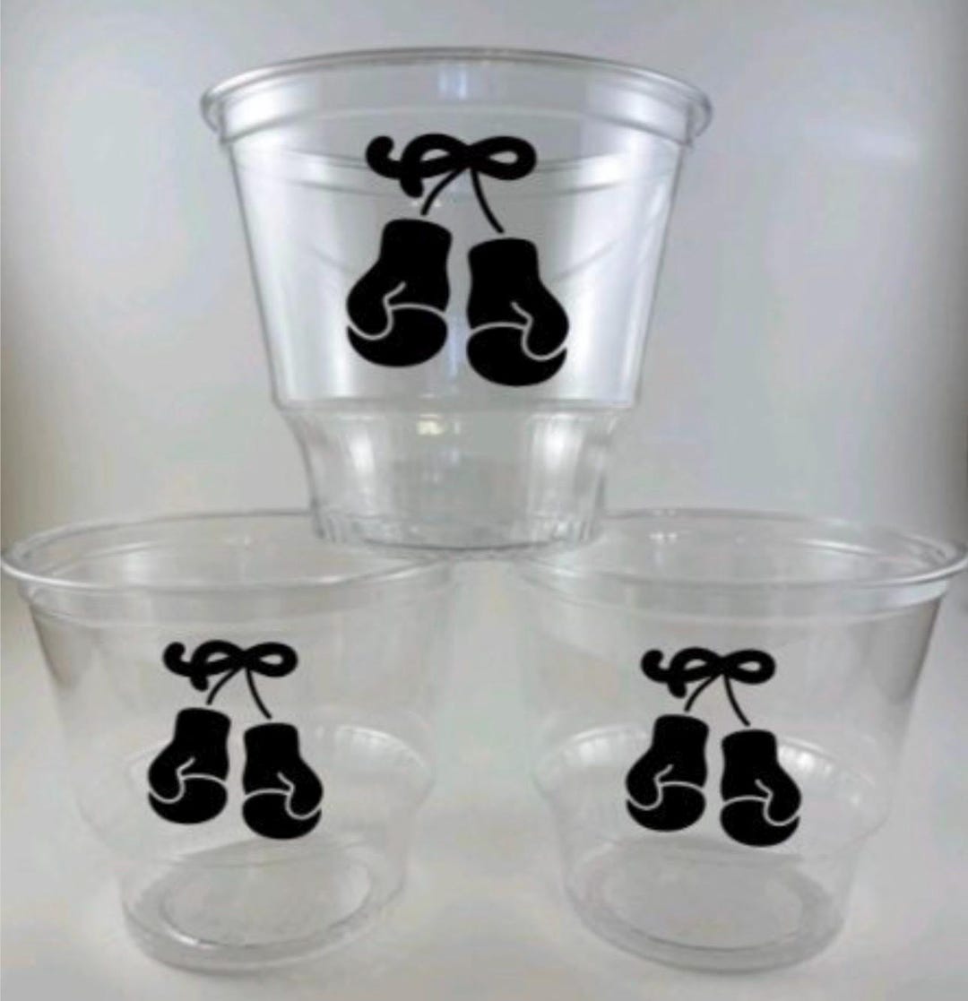 Boxing Gloves PARTY CUPS Punch Drinks Dessert Snacks Food Favors ...