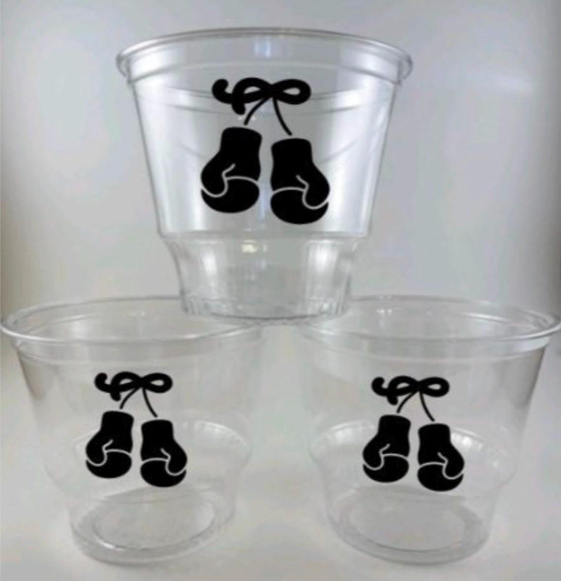 Boxing Gloves PARTY CUPS Punch Drinks Dessert Snacks Food Favors ...