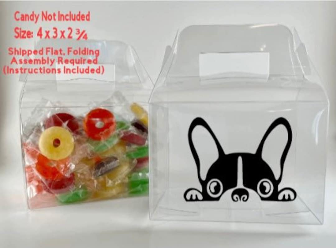 Frenchie PARTY BOXES Empty Birthday Favors Candy Treat You Fill ...