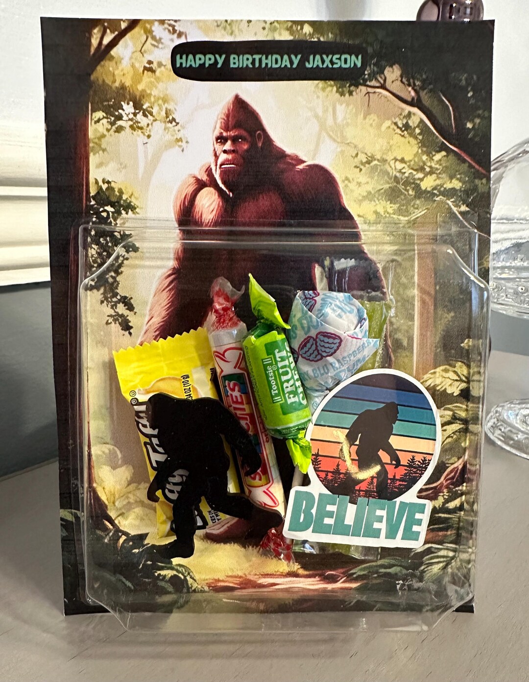 Bigfoot Party Favors Premade Favors Packs Personalized With Candy ...