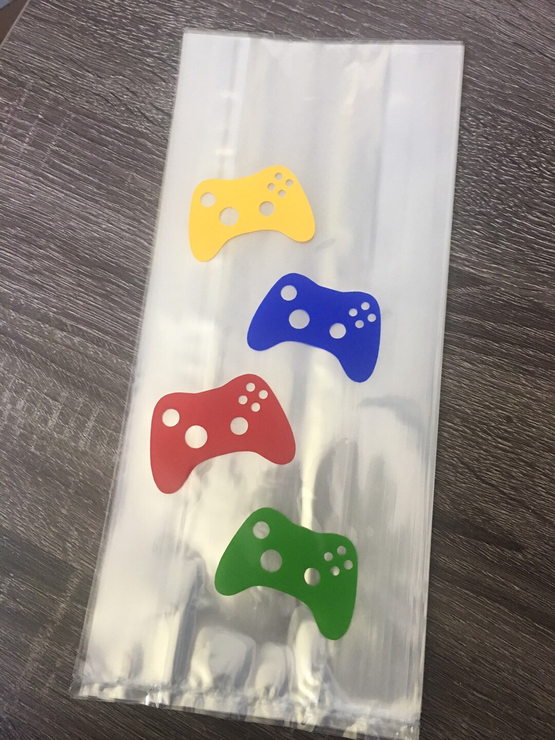 Gaming Controller Birthday Party Favors Bags Candy Treat Loot Sacks ...