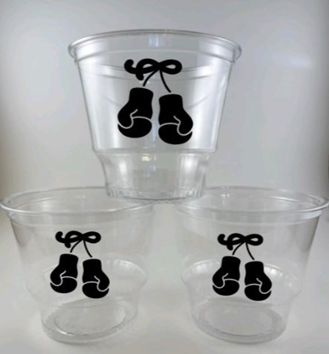 Boxing Gloves PARTY CUPS Punch Drinks Dessert Snacks Food Favors ...