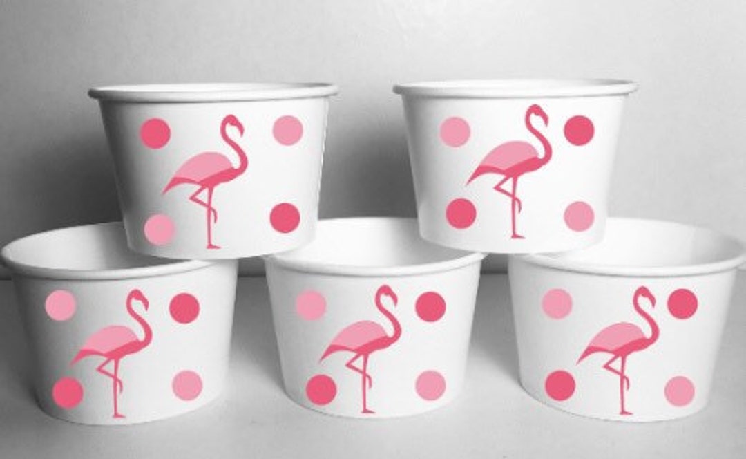 Flamingo Party SNACK CUPS Birthday Flamingle Treat or Favor Cup Set - Etsy