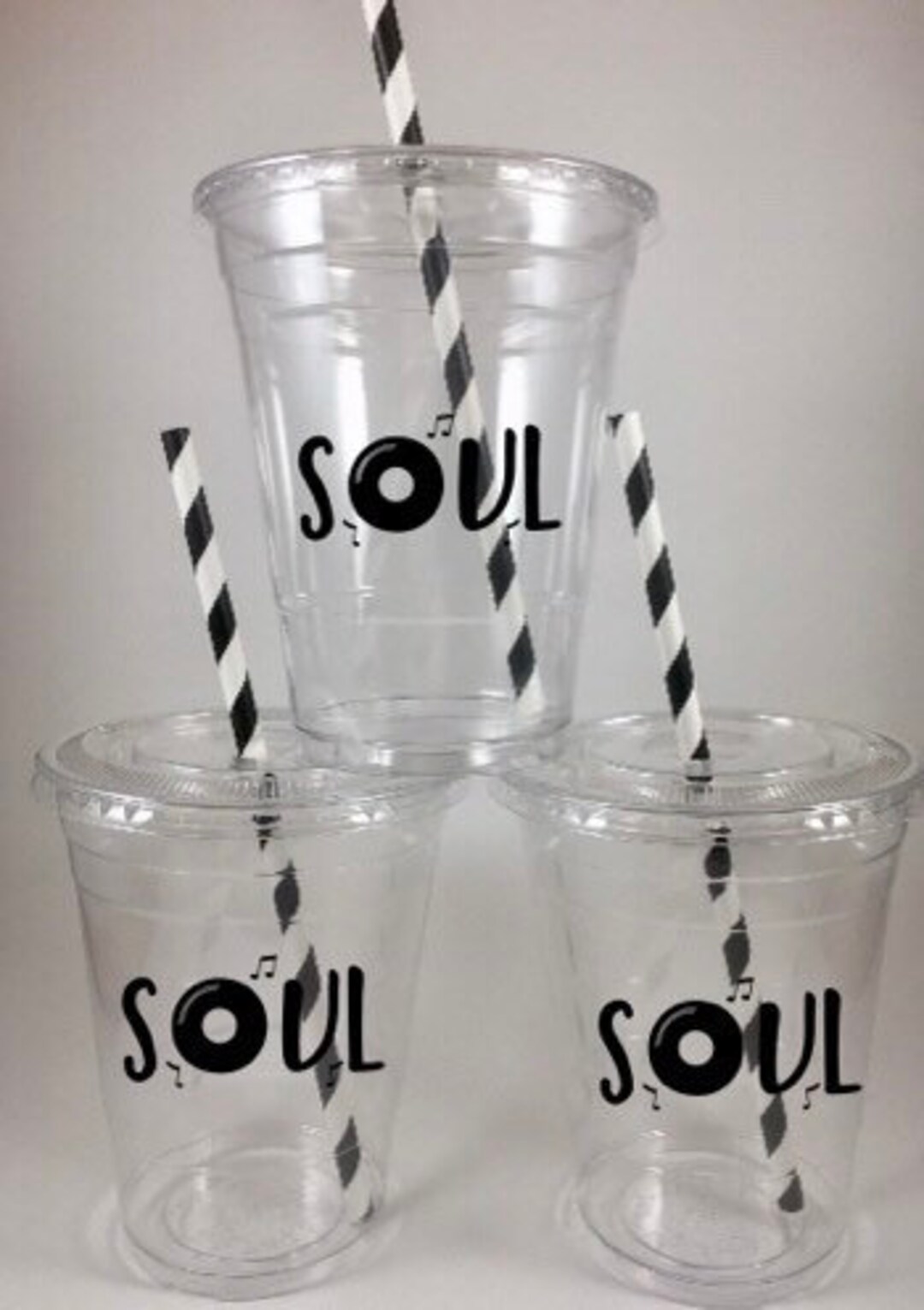 Soul Black Queen Party Cups Birthday PERSONALIZED Disposables 70’s - Etsy