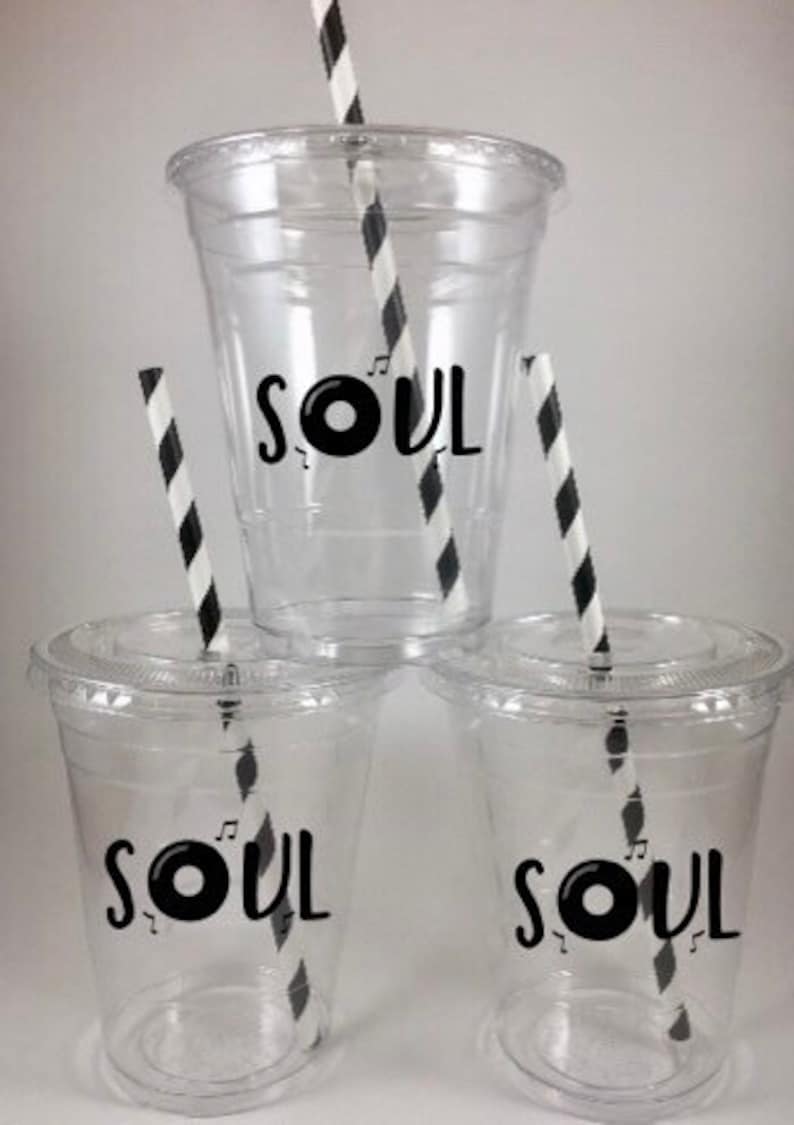 Soul Black Queen Party Cups Birthday PERSONALIZED Disposables - Etsy