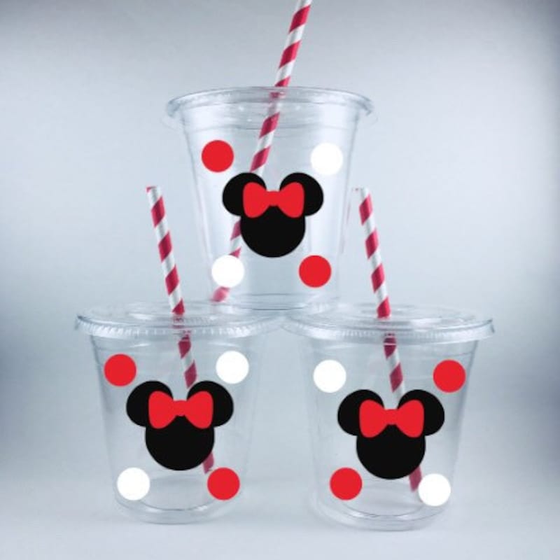 Minnie Mouse Cup - Etsy