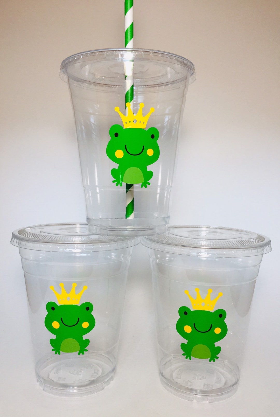 Frog Prince PARTY CUPS Birthday Princess Favors Cup Set Personalized ...