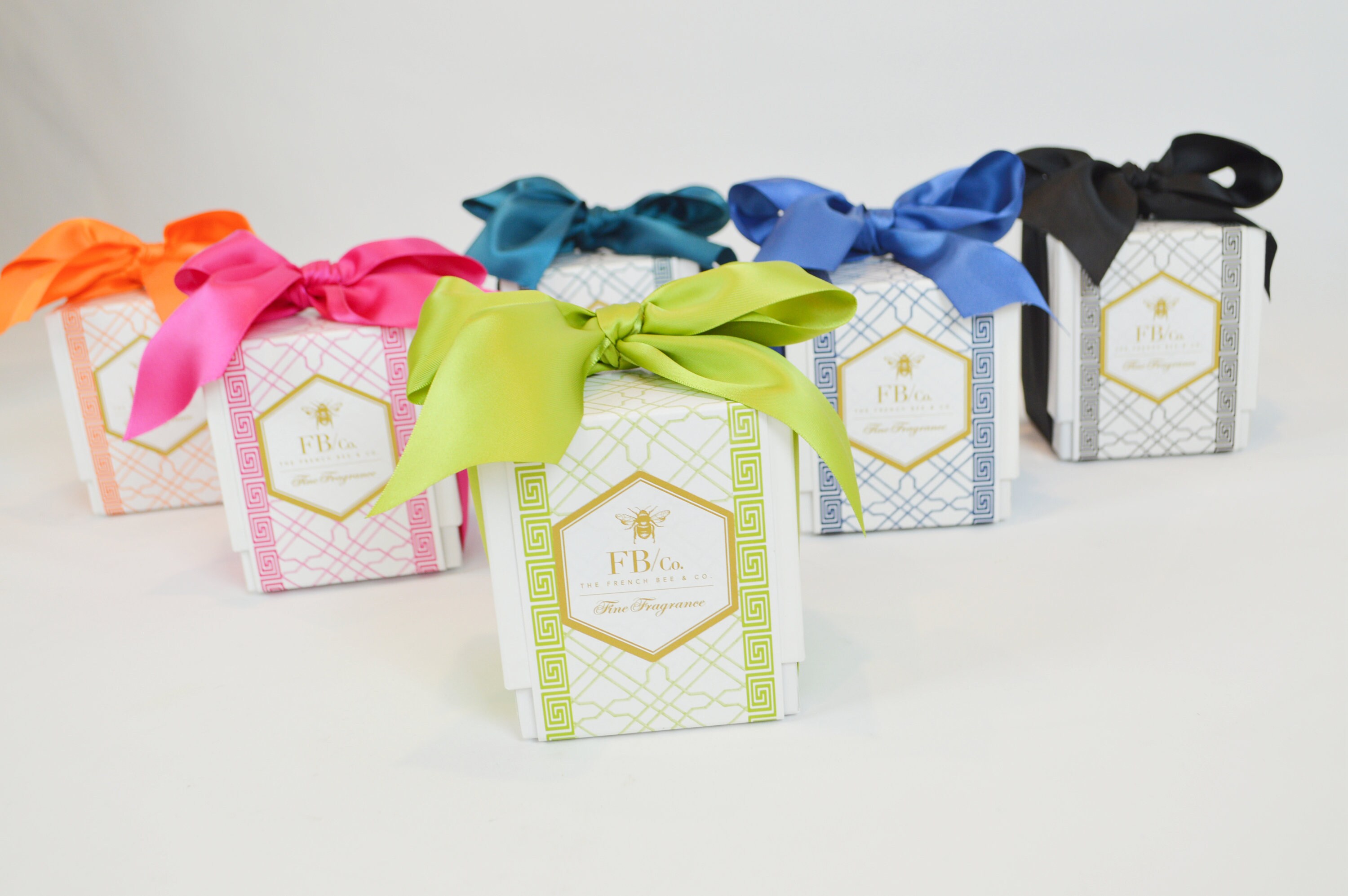 Thick Glass Candle With Gold Bee in Green Fretwork Box the - Etsy