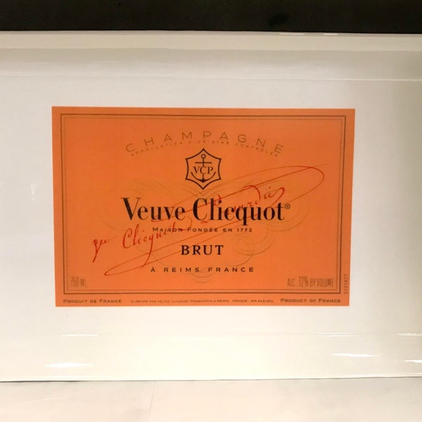 Veuve Tray - Etsy