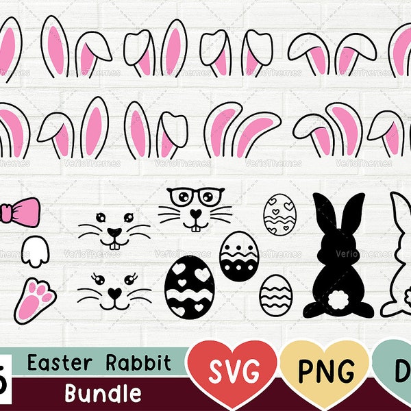 Bunny Ears Svg - Etsy UK