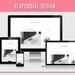 Responsive Premade Blogger Template Minimalist Design Simple White Blog ...