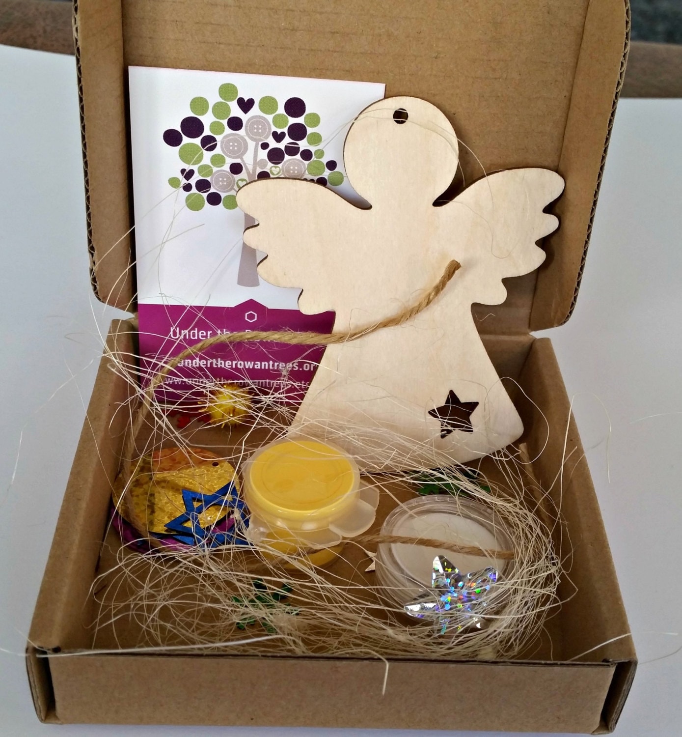 Angel Decoration Kit Children's craft kit kids activity | Etsy